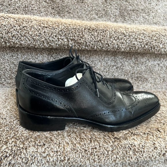 Tom Ford | Shoes | Tom Ford Mens Black Leather Brogues Lace Up Shoes ...